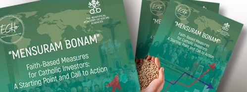 “Mensuram Bonam”. Faith-Based Measures for Catholic Investors: A ...